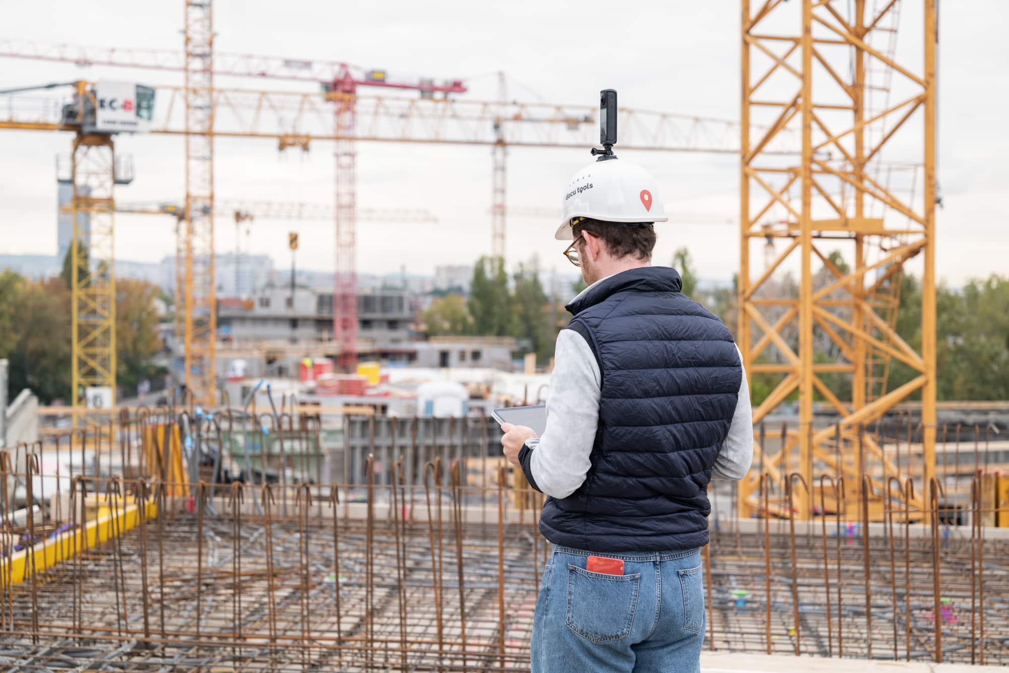 360° construction site documentation at the touch of a button - docu tools